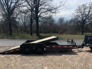 Tandem 7,000 lbS. Tilt Car Haulers – Buck Dandy Trailers